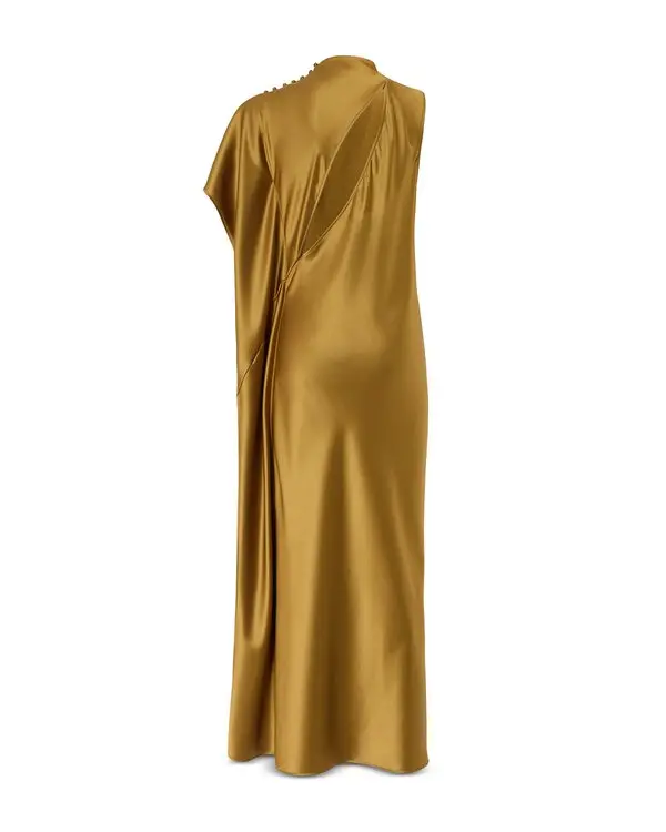 Pinko De Tomaso Satin Maxi Dress - U