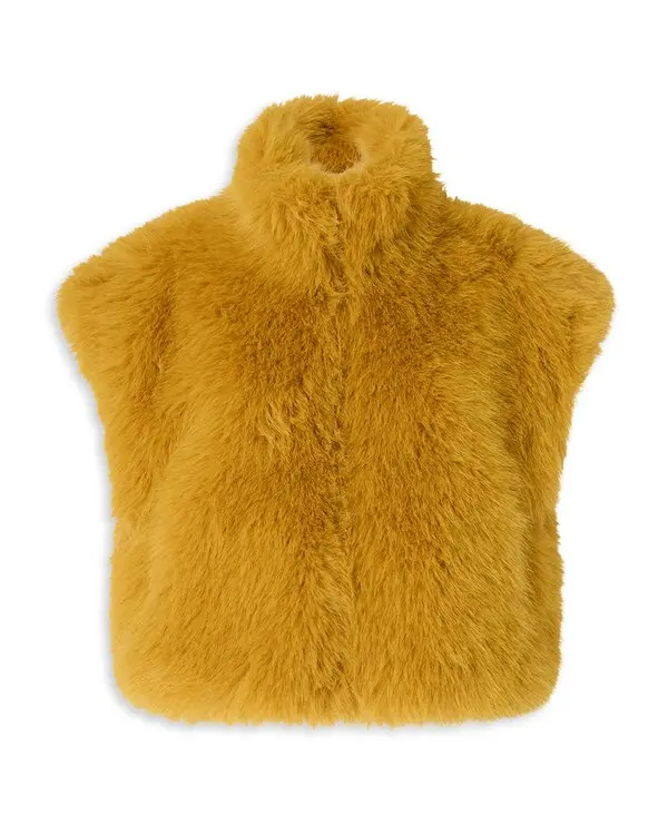 Pinko Eloro Aspen Faux Fur Vest