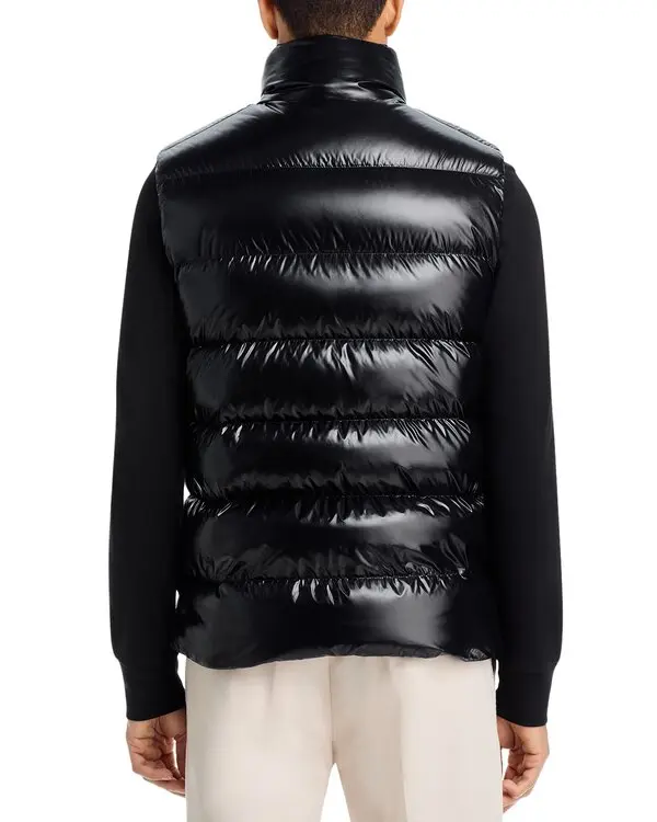 Moncler Tibb Down Vest With Stand Collar