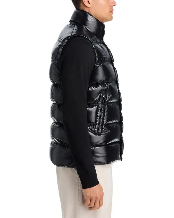 Moncler Tibb Down Vest With Stand Collar