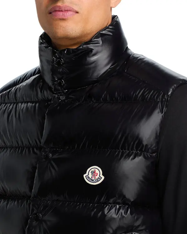 Moncler Tibb Down Vest With Stand Collar