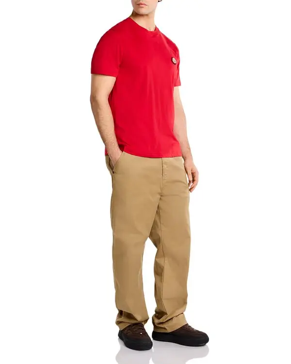 Moncler Cotton Short Sleeve Logo Tee