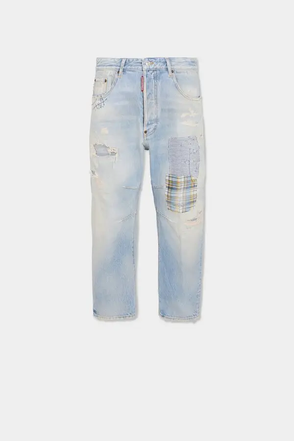 Dsquared2 Patched Superlite Kawaii Jeans