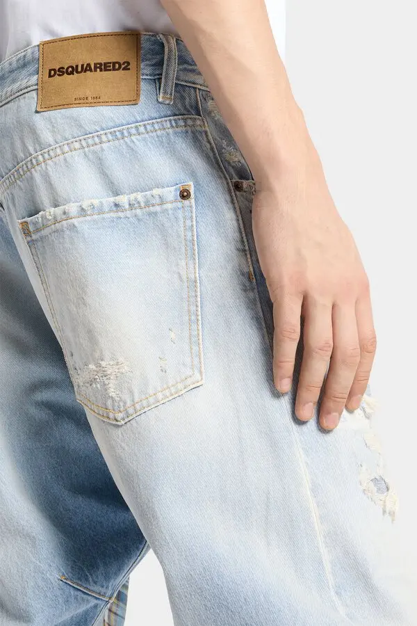 Dsquared2 Patched Superlite Kawaii Jeans