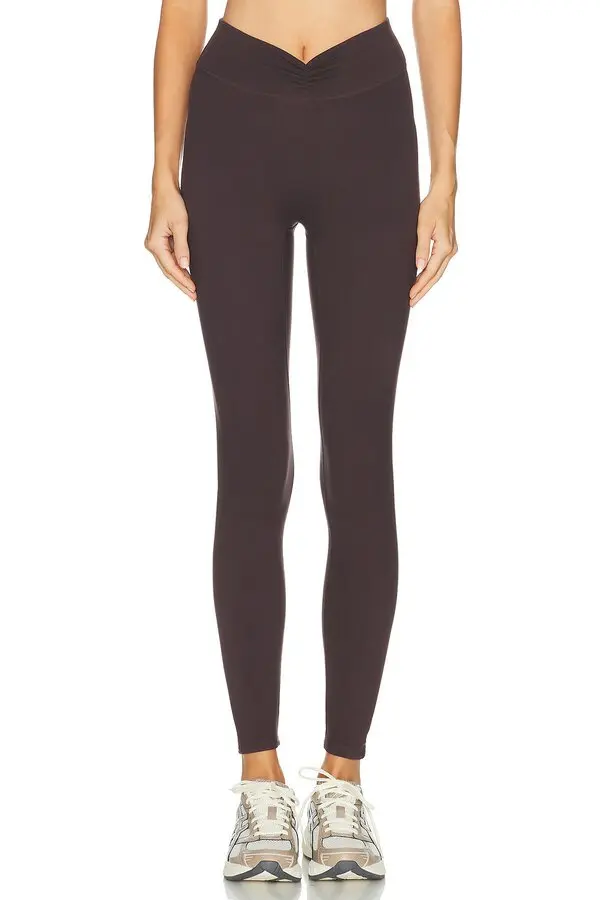 437 The Scrunch Legging In Chocolate