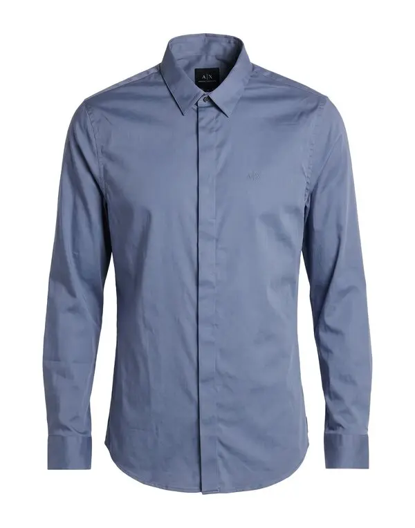 Armani Exchange Shirt Size Cotton, Elastane
