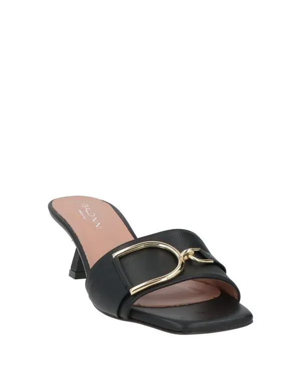 BALDININI Sandals Size Leather