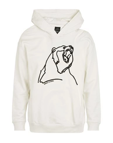 Armani Exchange Sweatshirt Size Cotton, Elastane - White