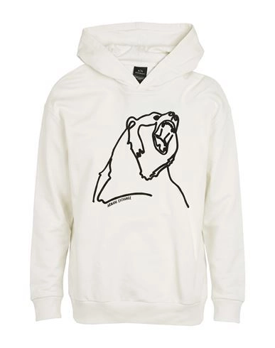 Armani Exchange Sweatshirt Size Cotton, Elastane - White