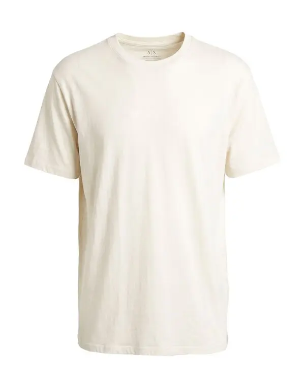 Armani Exchange T-shirt Ivory Size Cotton