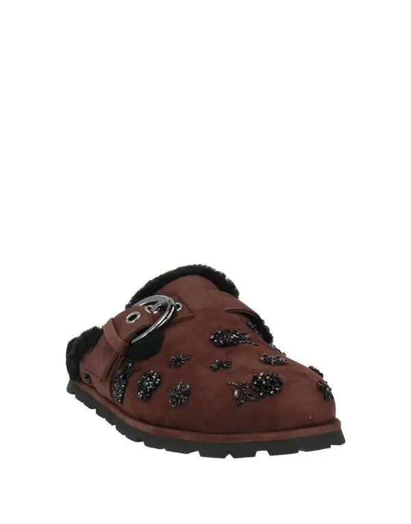 STUART WEITZMAN Mules & Clogs Dark Size Leather
