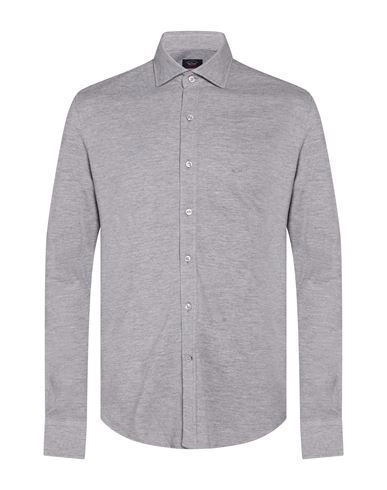 Paul & Shark Shirt Light Size Cotton, Cashmere - Grey
