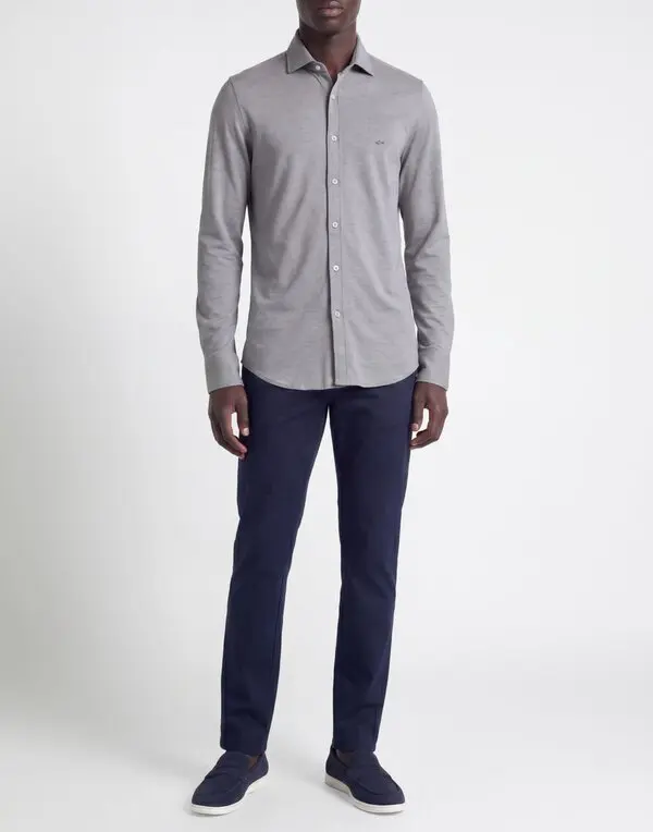 Paul & Shark Shirt Light Size Cotton, Cashmere - Grey
