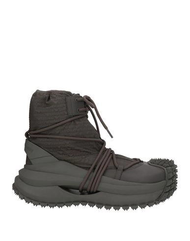 Emporio Armani Textile Fibers And Synthetic Material Ankle Boots - Grey