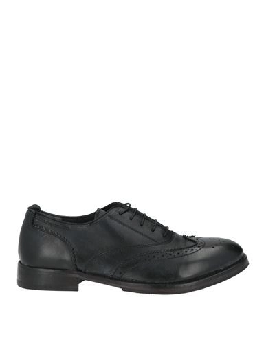Moma Calfskin Lace-up Oxford Shoes - Black