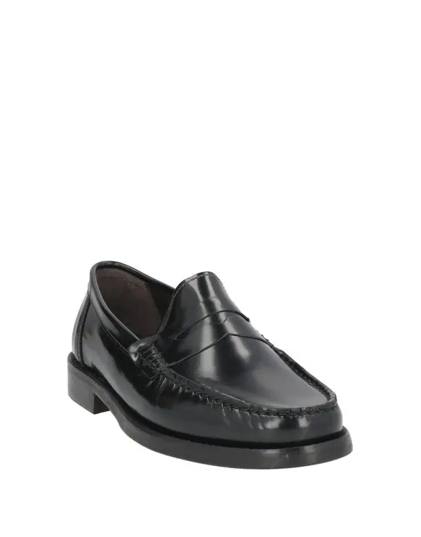 DINO DRAGHI Loafers Size Leather - Black