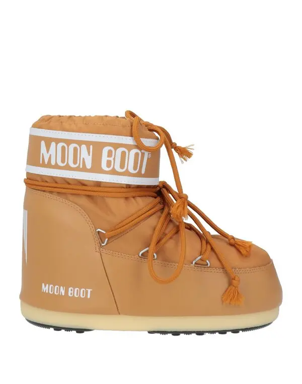 Moon Boot Ankle Boots Camel Size Textile Fibers