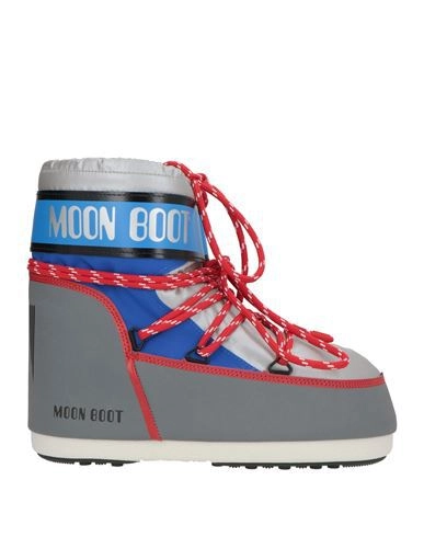 Moon Boot Textile And Synthetic Ankle Boots - Silver