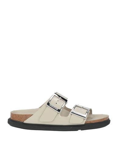 BIRKENSTOCK Leather Sandals - Beige