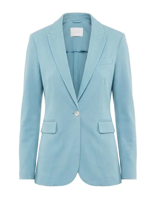 CIRCOLO 1901 Blazer Slate Size Cotton, Elastane - Blue