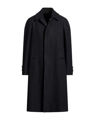 LARDINI Virgin Wool & Cashmere Single-breasted Coat