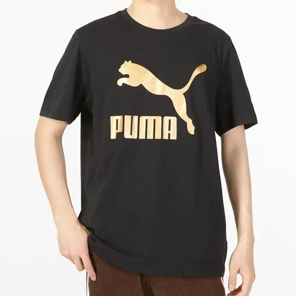 PUMA Classics Metallic Logo T-shirt