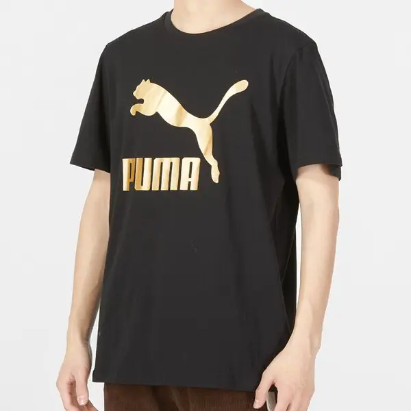 PUMA Classics Metallic Logo T-shirt