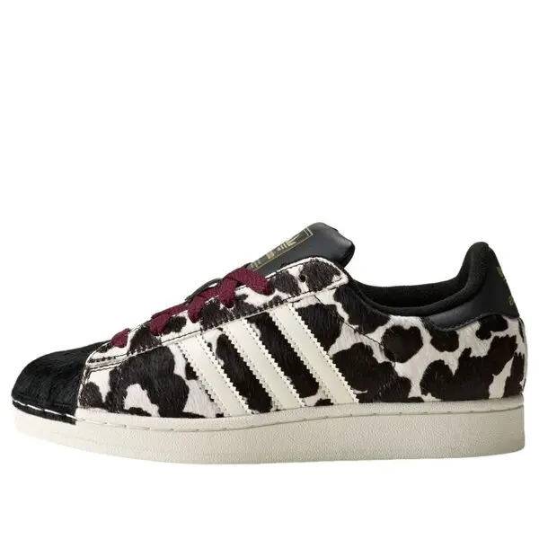 Adidas Superstar "cow Print" Sneakers - Black/white
