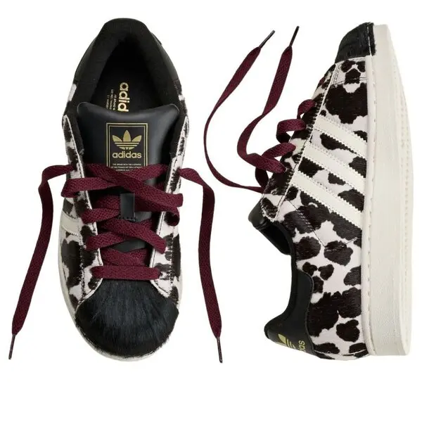 Adidas Superstar "cow Print" Sneakers