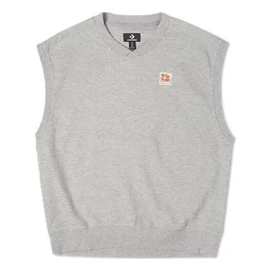 CONVERSE Double Twill Knit Vest - Grey