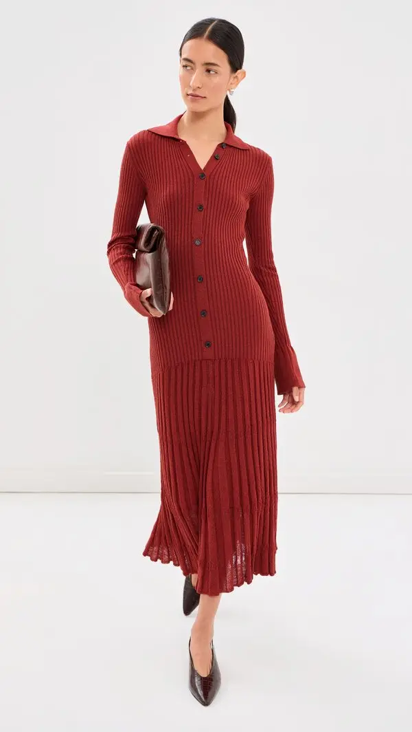 Proenza Schouler Textured Rosario Dress