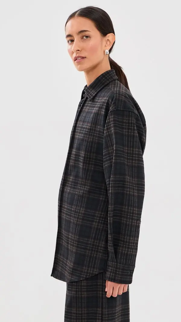 DARKPARK Anne Tartan Tailored Button Down Shirt