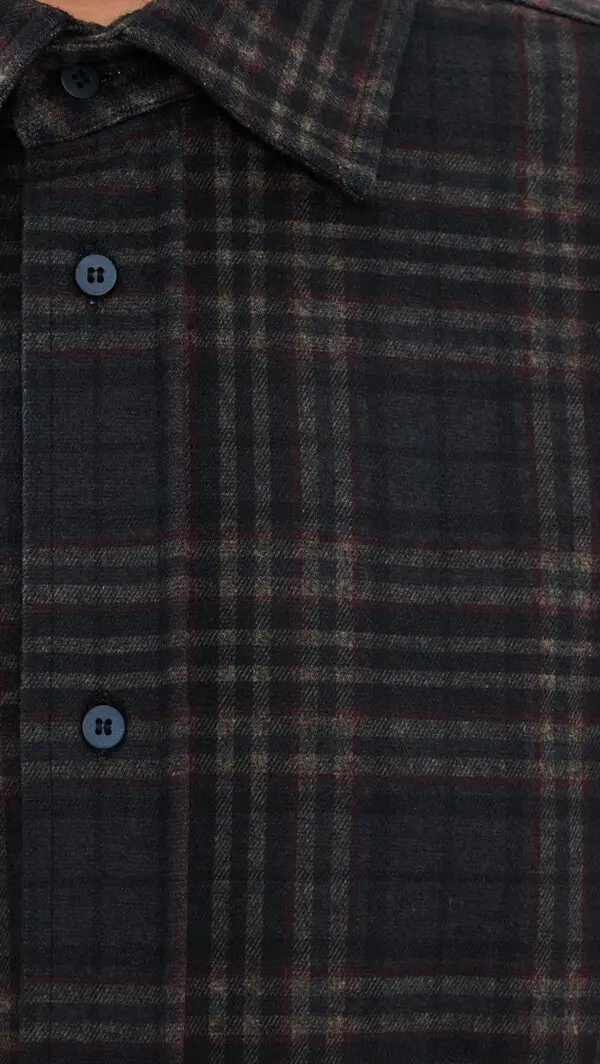 DARKPARK Anne Tartan Tailored Button Down Shirt