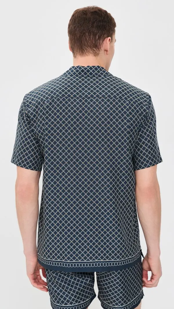 Orlebar Brown Maitan Tessoro Collared Shirt