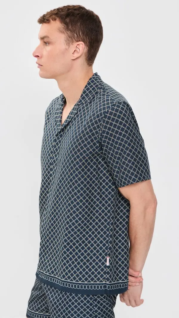 Orlebar Brown Maitan Tessoro Collared Shirt