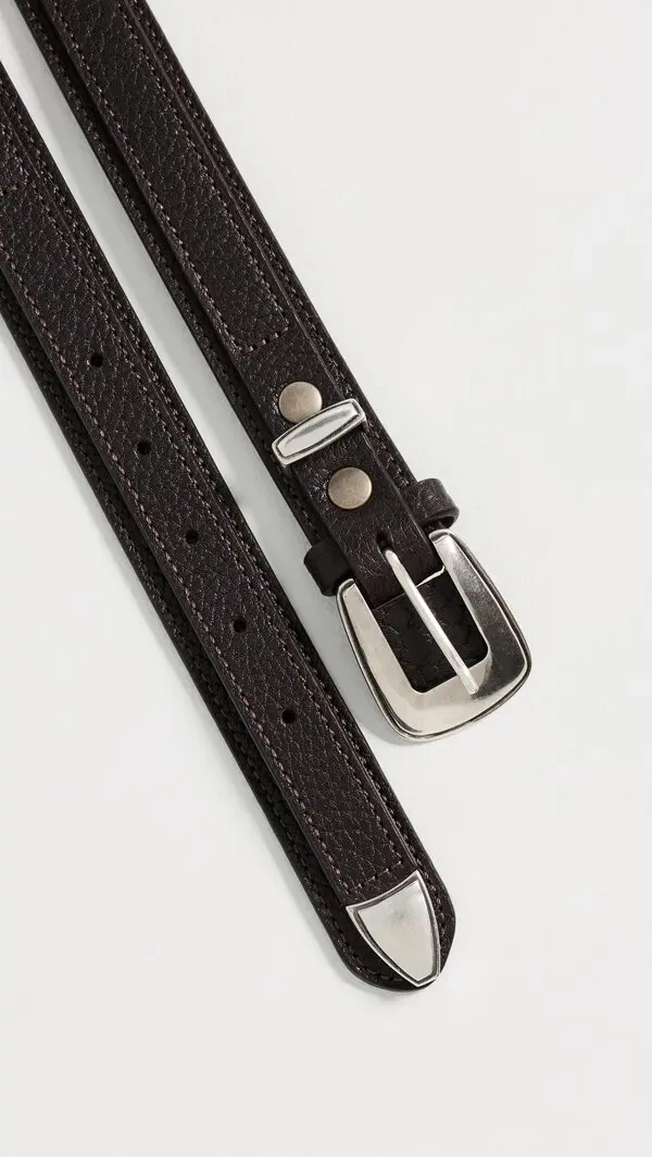 LEMAIRE Minimal Western Leather Belt