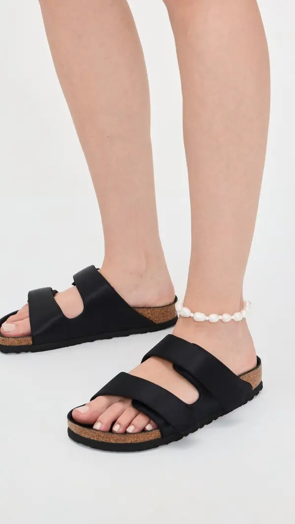 DANIELLE FRANKEL X BIRKENSTOCK 1774 Arizona Satin Sandals