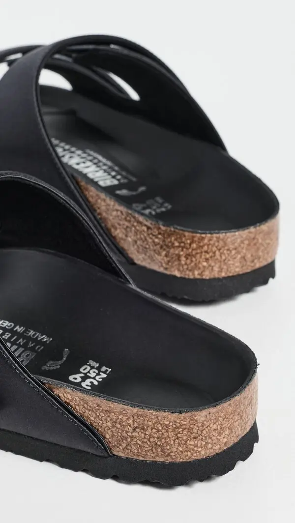 DANIELLE FRANKEL X BIRKENSTOCK 1774 Arizona Satin Sandals