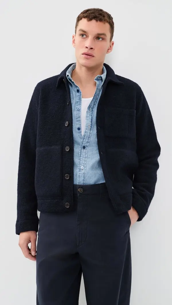 Universal Works Wool Fleece Uniform Jacket