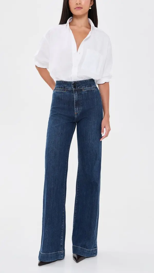 ASKK NY Brighton Wide Leg Jeans