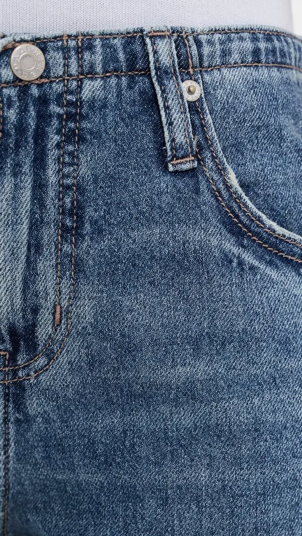 DAZE Mirage Mid Rise Cargo Harem Jeans