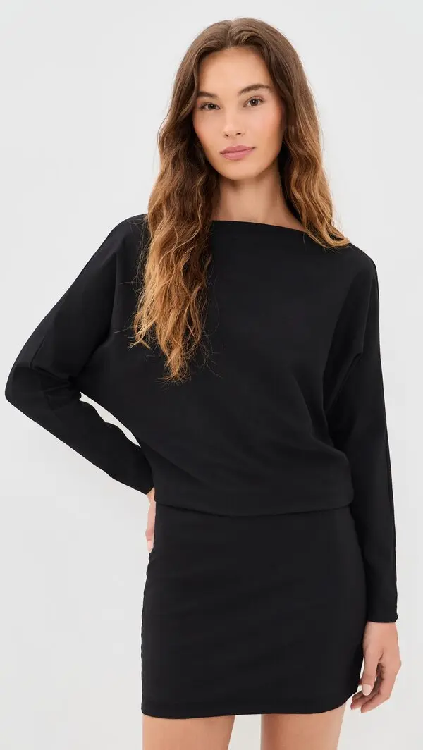 Enza Costa Supima Structured Jersey Dress