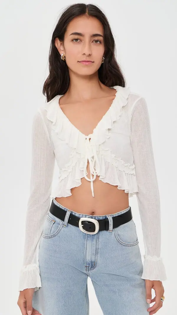 Lioness Venice Ruffle Blouse