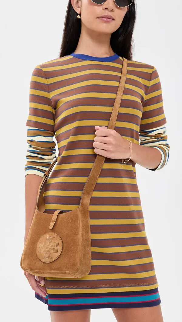 Tory Burch Miller Suede Swing Bag