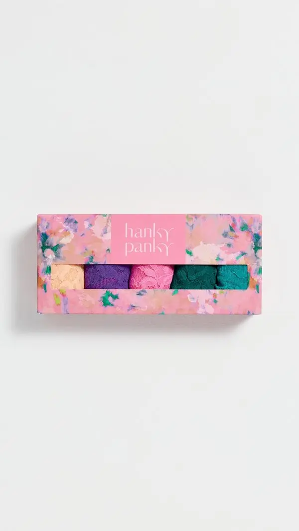 Hanky Panky Original Rise Thong 5 Pack