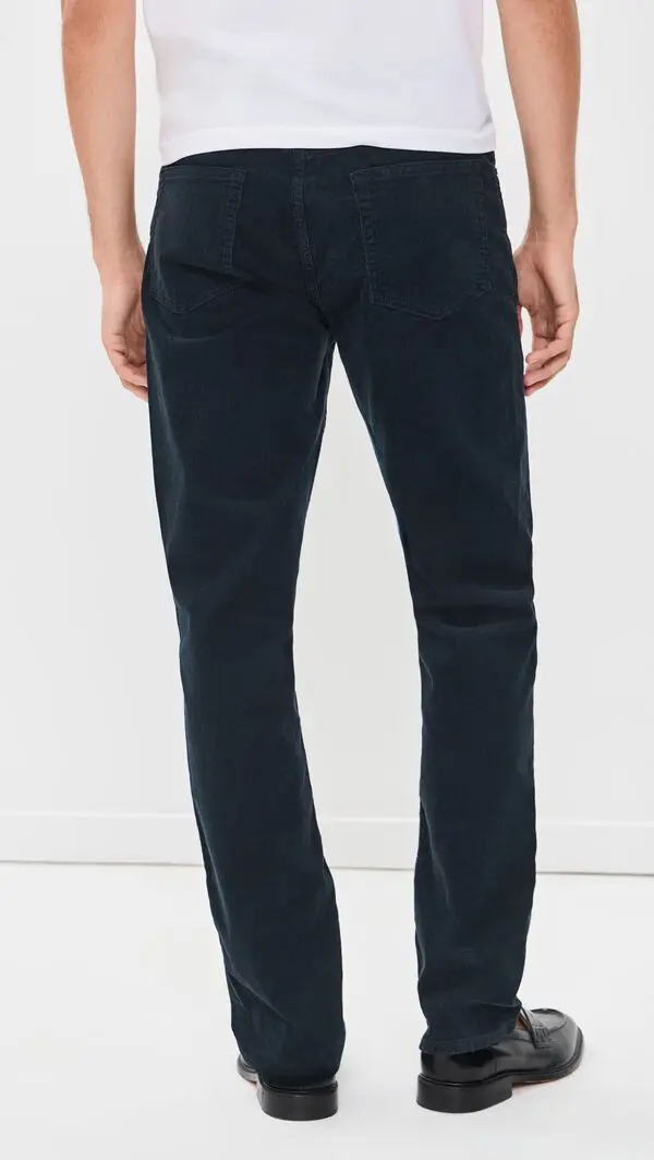 FRAME Modern Straight Corduroy Pants - Dark Navy