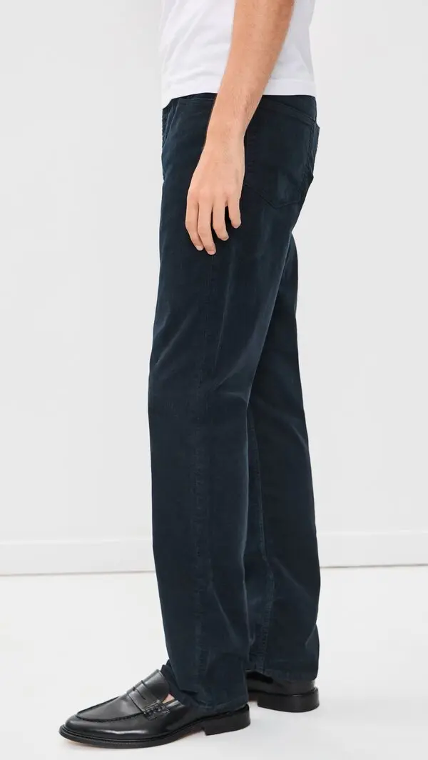 FRAME Modern Straight Corduroy Pants - Dark Navy