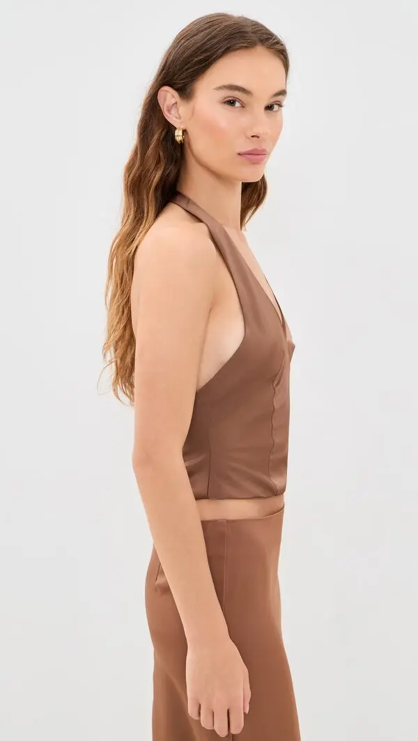 Lioness Front Row Halter Top