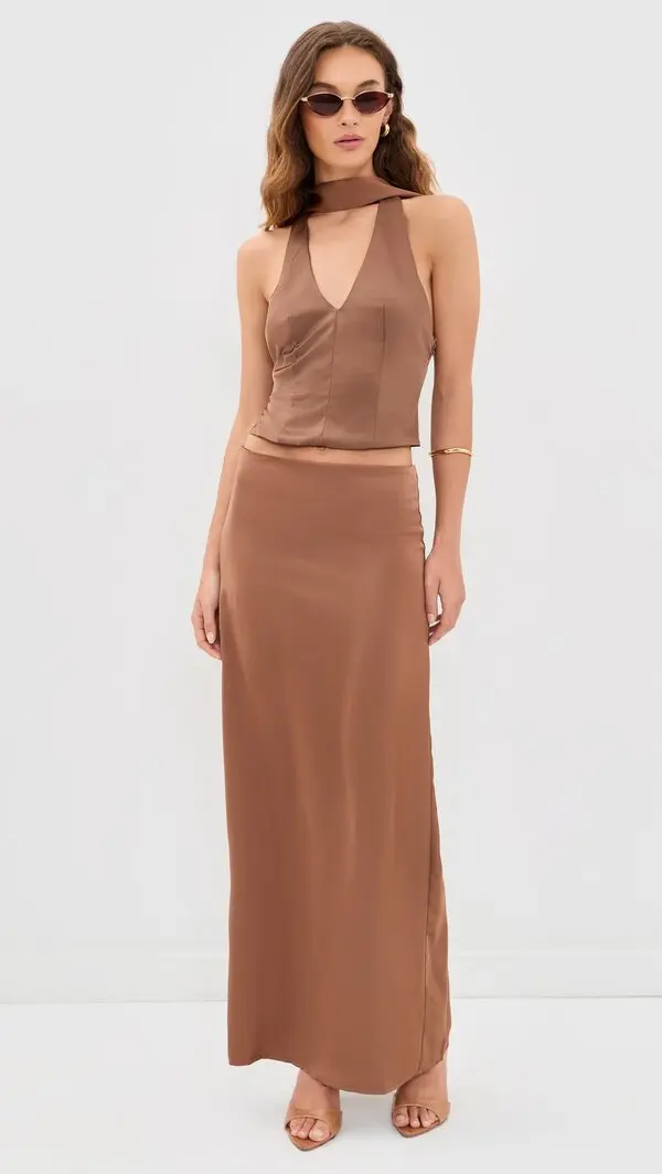 Lioness Front Row Halter Top