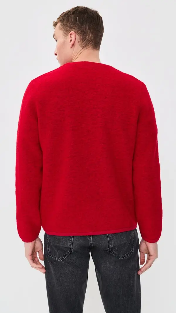 Universal Works Wool Fleece Cardigan